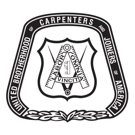Union Carpenters Logo Carpenters Canada Shield Decal