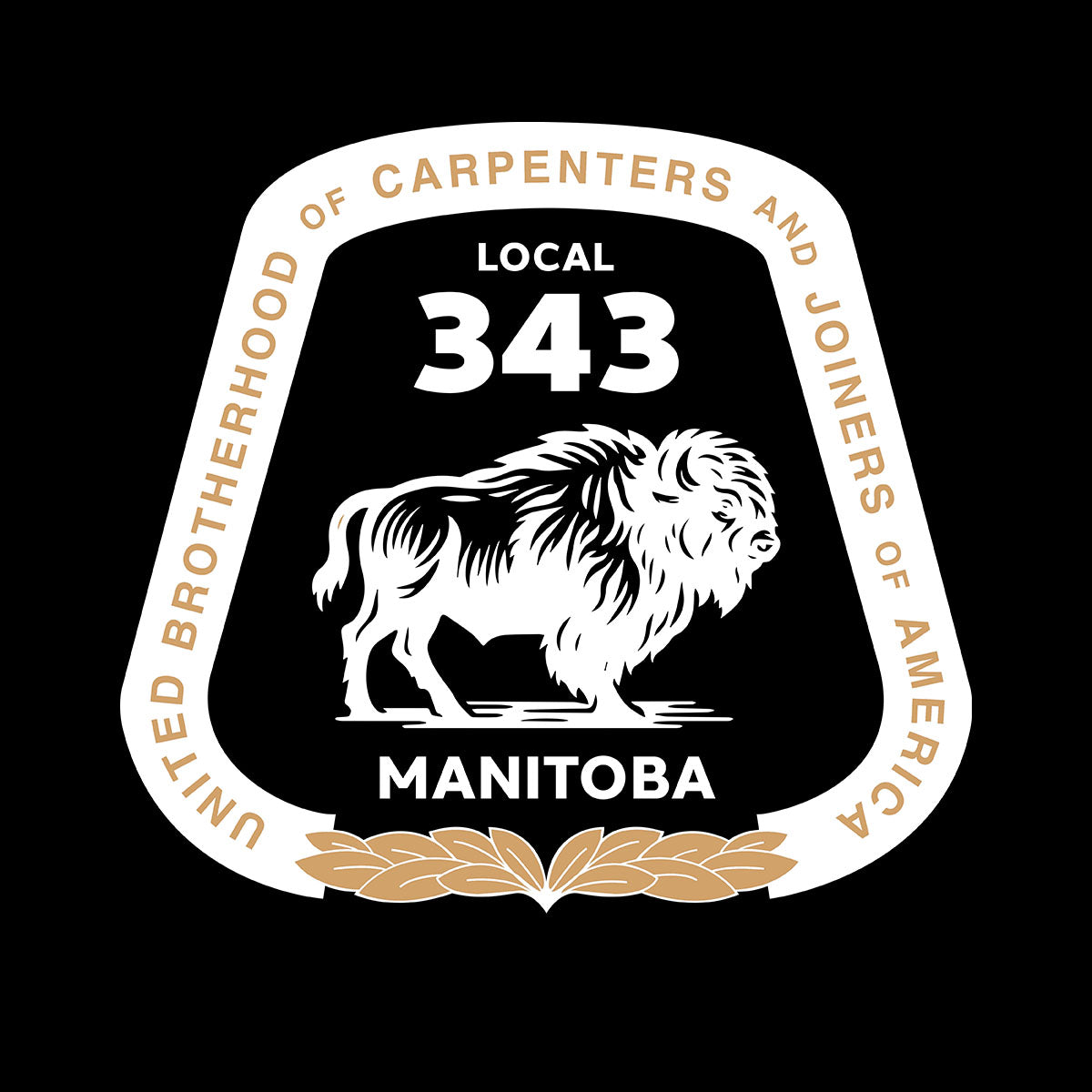 Carpenters 343 - Basic Logo Decal