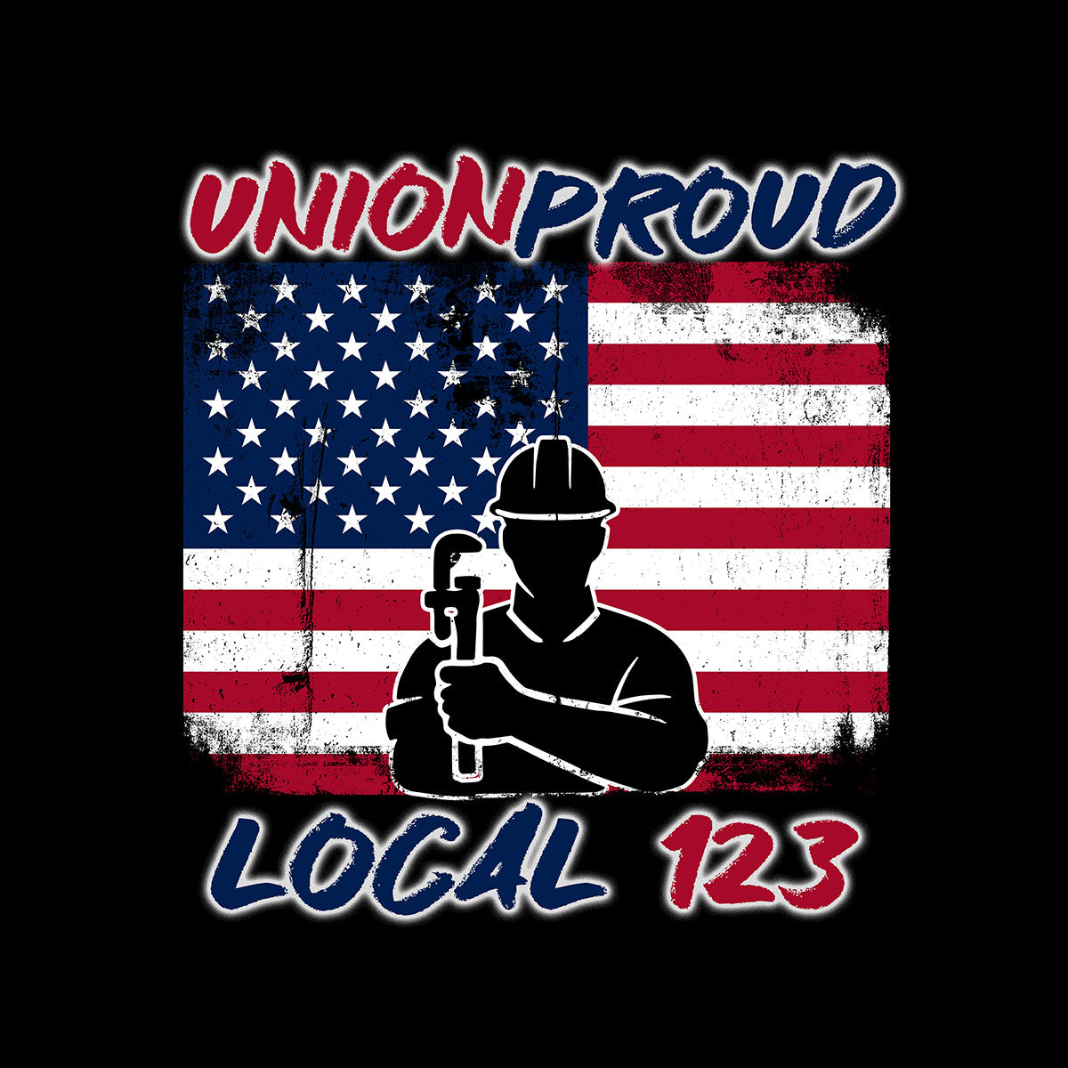 UA - Union Proud American Decals