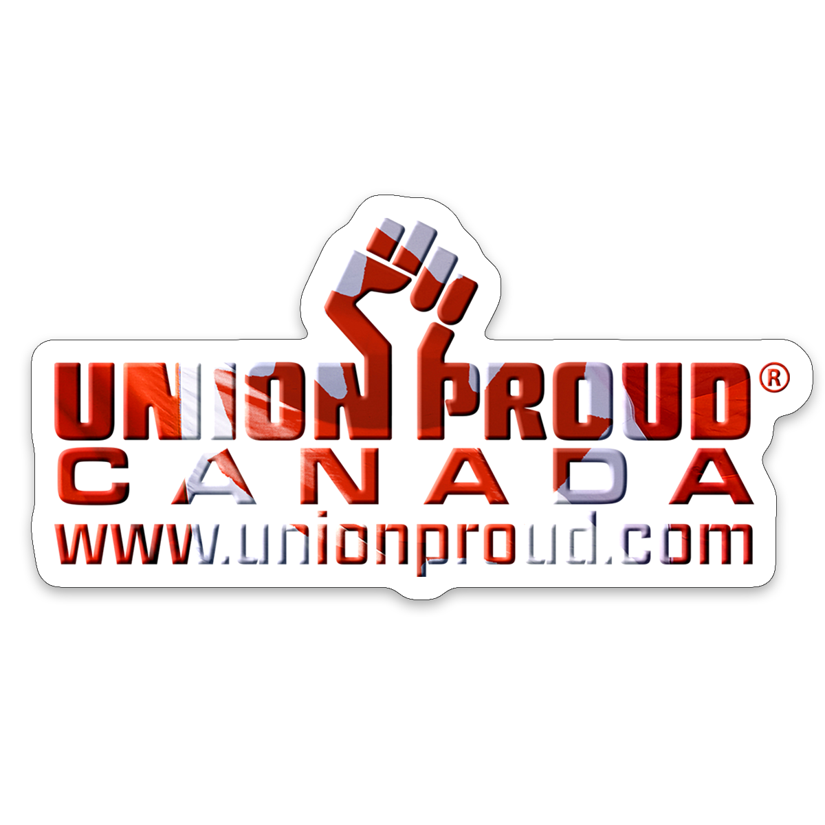 Union Proud Canada Decal