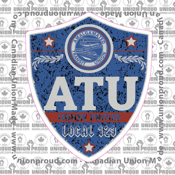 ATU Blue Badge Decal – unionproud.com