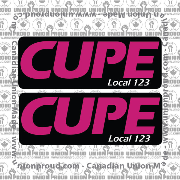 CUPE Plain Logo Decal – unionproud.com