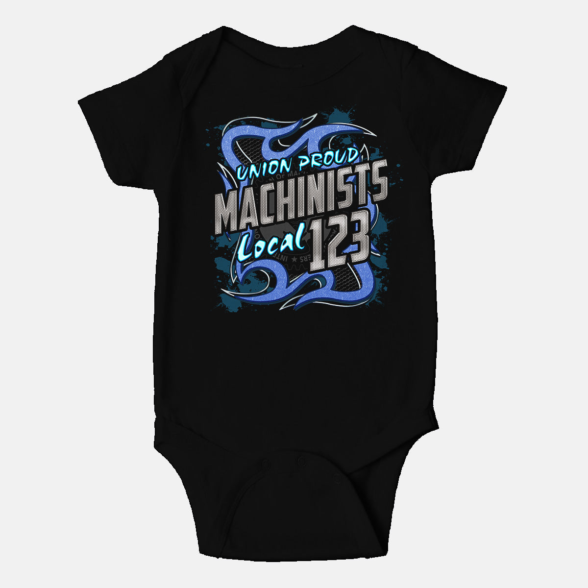 Machinist Blue Metal Apparel