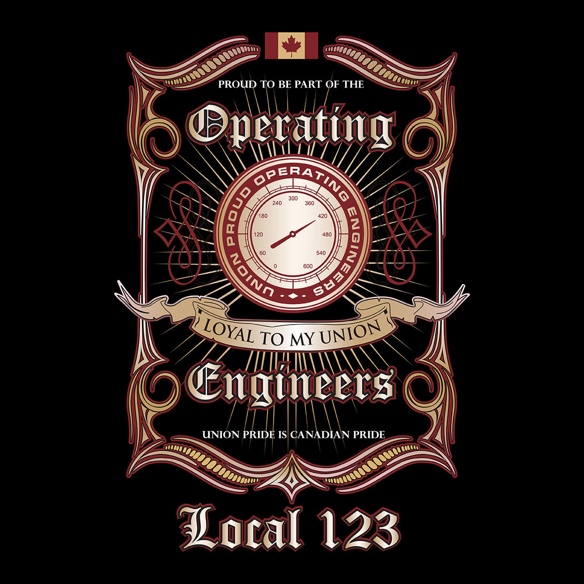 Operating Engineers Proud Union Apparel
