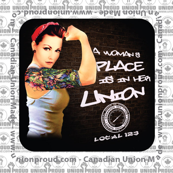 IUOE Modern Rosie Decal – unionproud.com