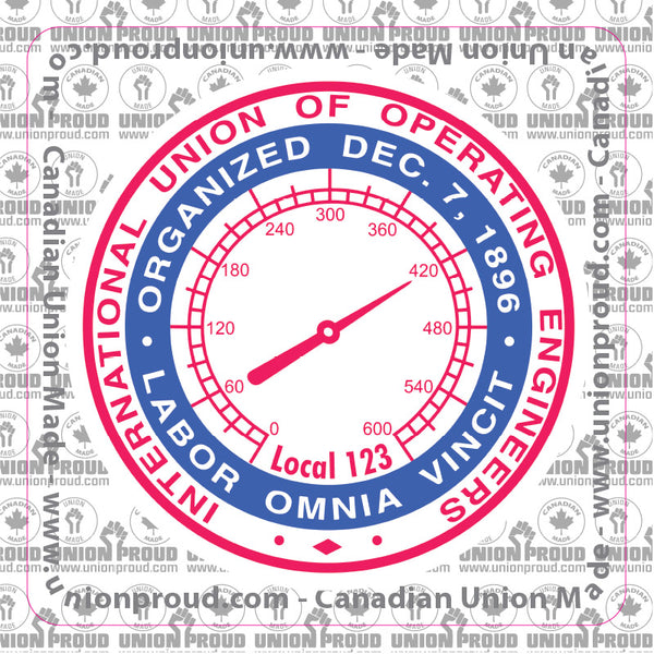 IUOE Basic Logo Union Decal – unionproud.com