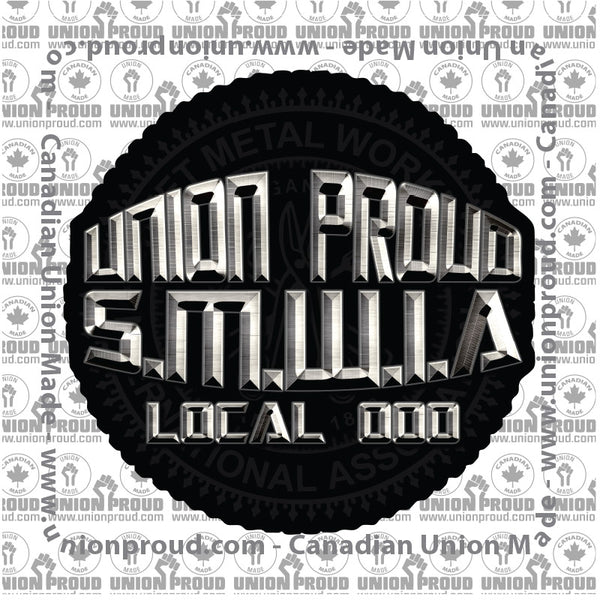 SMWIA Basic Metal Decal – unionproud.com