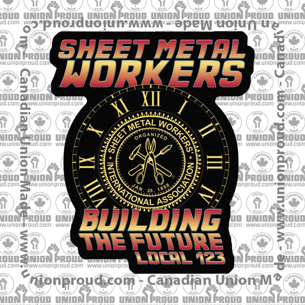 Sheet Metal Future Decal – unionproud.com