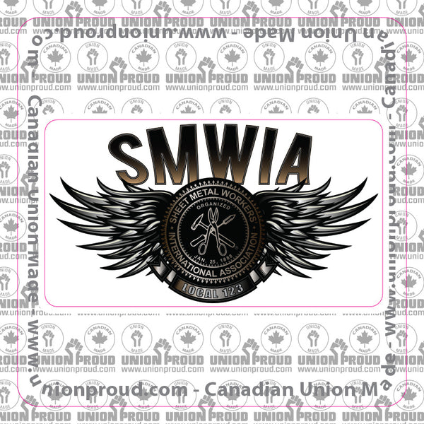 SMWIA Steel Wings Decal – unionproud.com