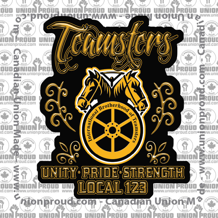 Teamsters Unity Decal – unionproud.com
