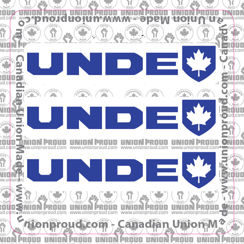 UNDE Logo Decal – unionproud.com