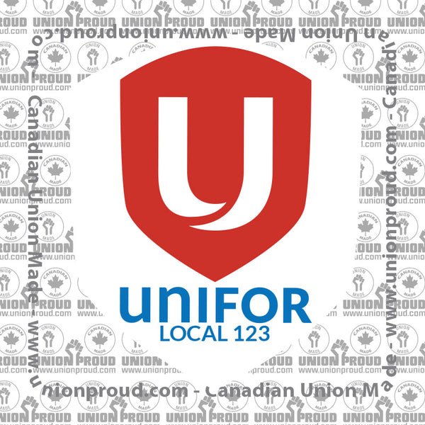 UNIFOR Basic Logo Union Decal – unionproud.com