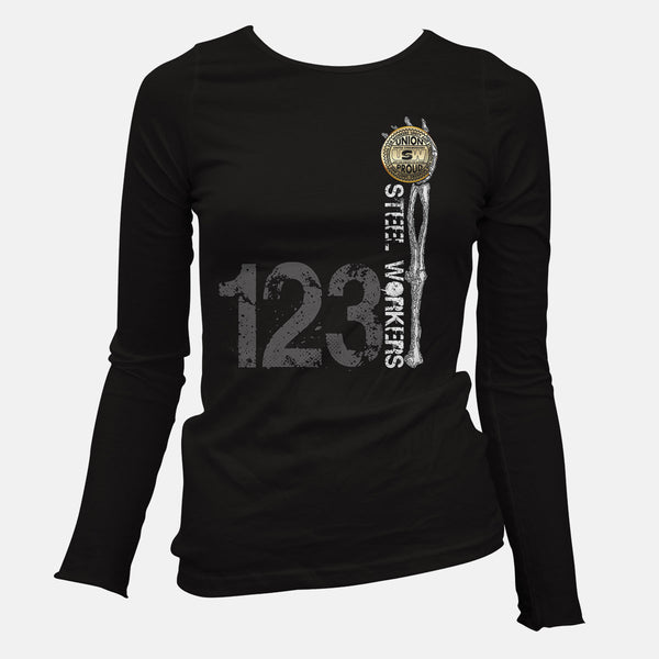 USW Steelworkers Skeleton Hand Union Apparel – unionproud.com
